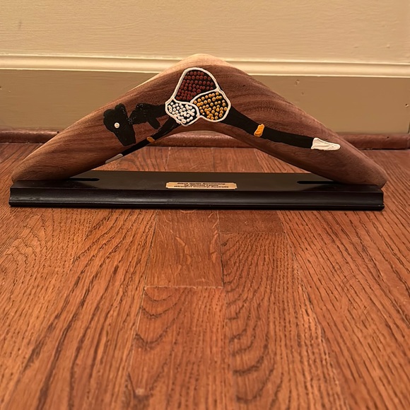 Michael Lyons | Art | Australian Black Wattle Wood Boomerang By Michael ...